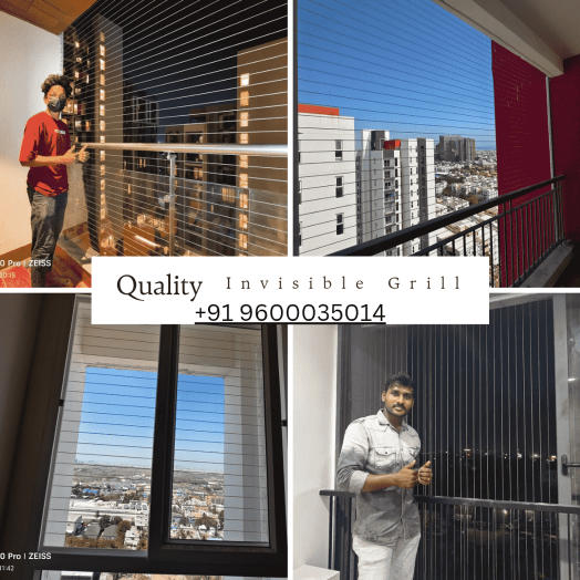 Balcony Safety Nets, Invisible Safety Grills, Pigeon Nets, Call YPL Today!
